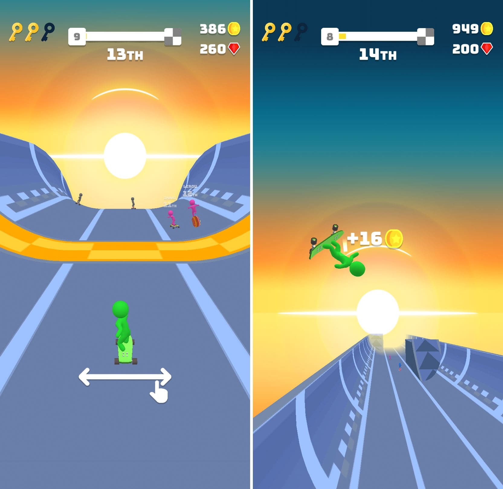 『Turbo Stars（ターボスターズ）』レビュー サクッと遊べるカジュアルレースゲーム - GameFoliage