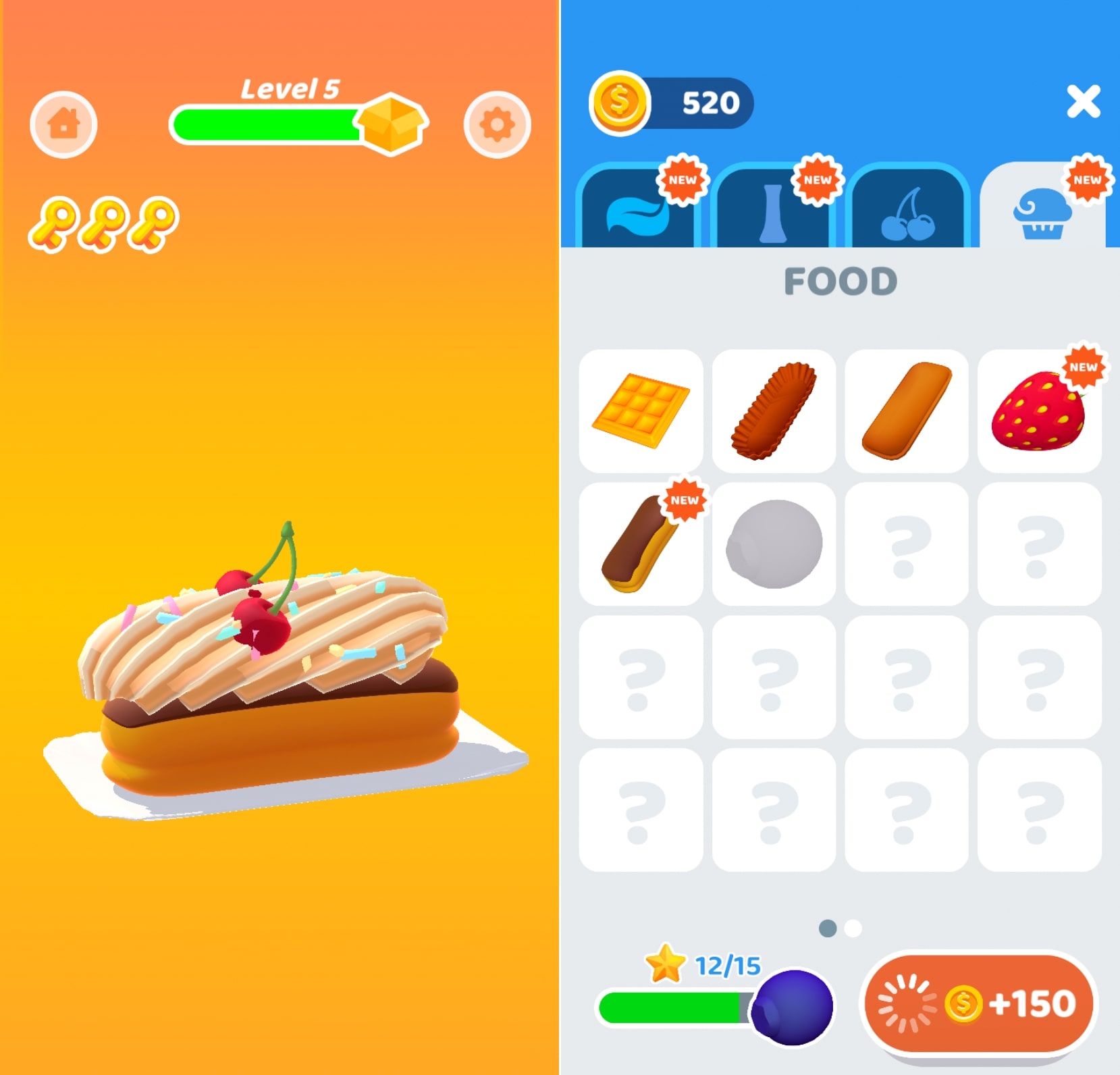 『Perfect Cream』レビュー お菓子にひたすらクリームを乗せ続けるミニゲーム - GameFoliage