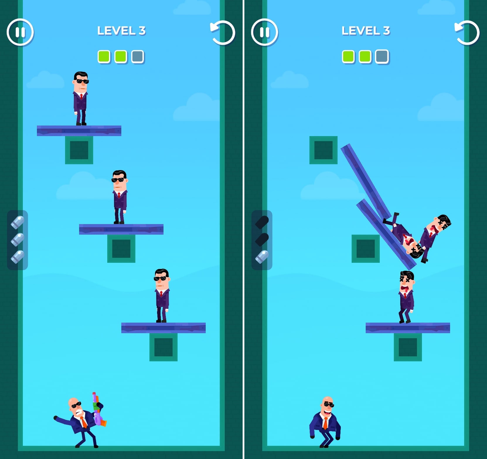 『ヒットマスターズ（HitMasters）』レビュー 超有名キャラが登場？ ワンタップシューティング - GameFoliage