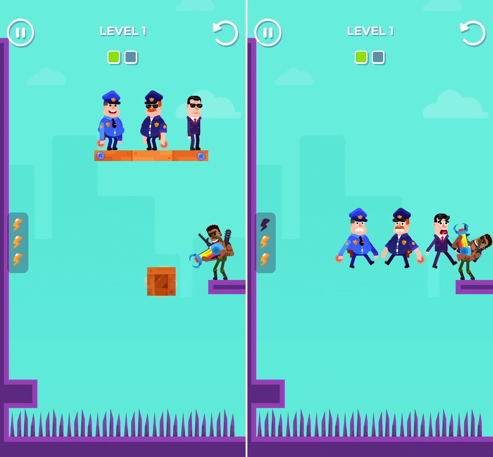 『ヒットマスターズ（HitMasters）』レビュー 超有名キャラが登場？ ワンタップシューティング - GameFoliage