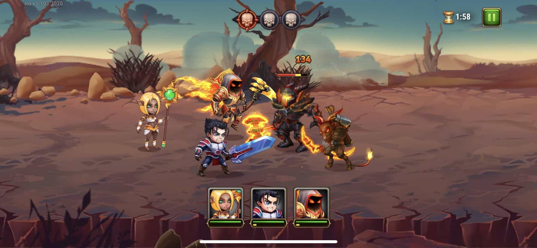 『Hero Wars』レビュー オーソドックスなファンタジーRPG - GameFoliage