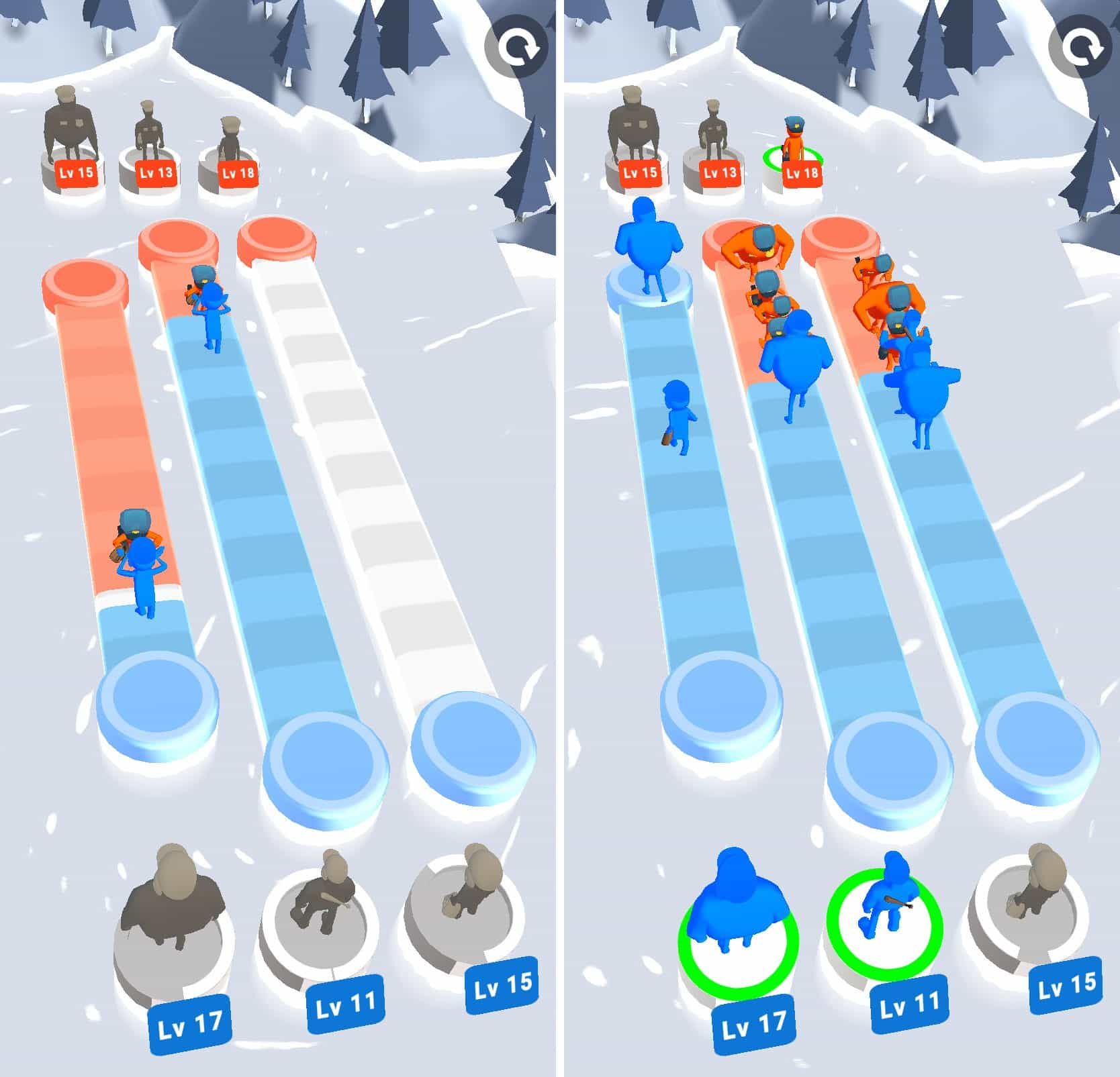 『Pusher 3D』レビュー 敵をひたすら押すタワーディフェンスゲーム - GameFoliage