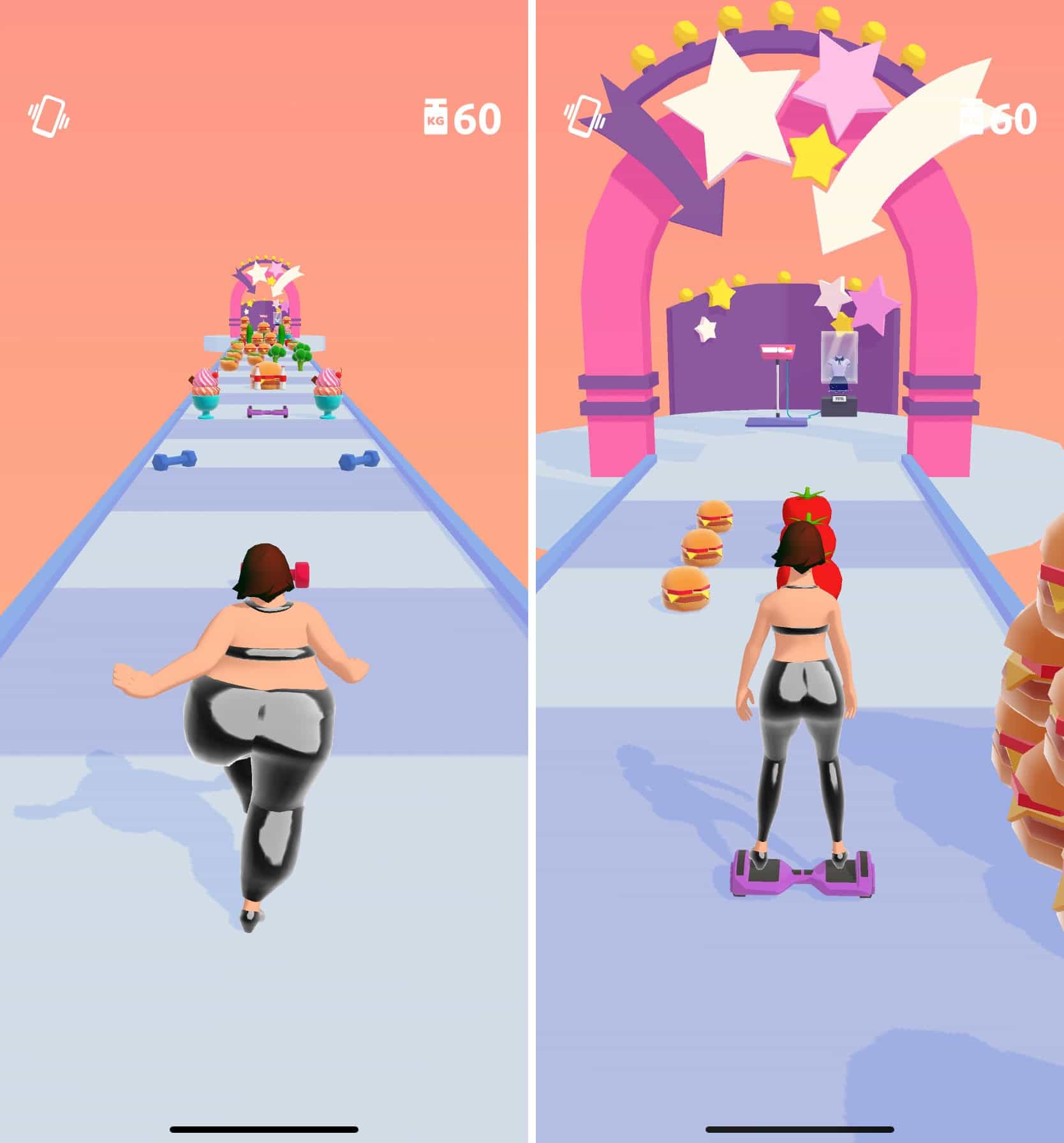 『Body Race』レビュー 体重を調整してゴールを目指すレースゲーム - GameFoliage