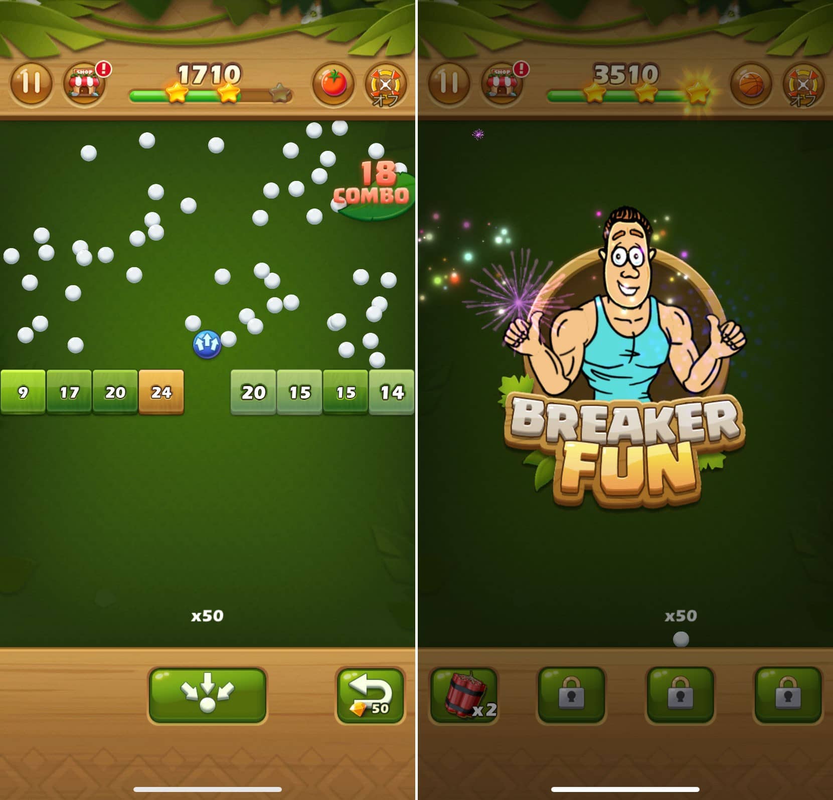 『Breaker Fun』レビュー ブロック崩しで遭難者を助けるパズルゲーム - GameFoliage